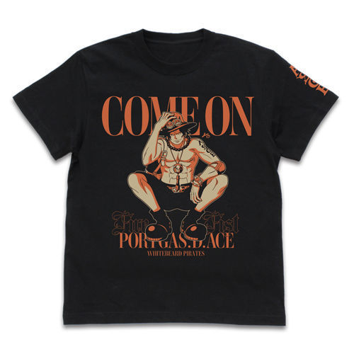 海賊王 艾斯 T恤 COME ONVer. | エース Tシャツ “COME ON”Ver. | COSPA | T恤 / 衛衣 ...