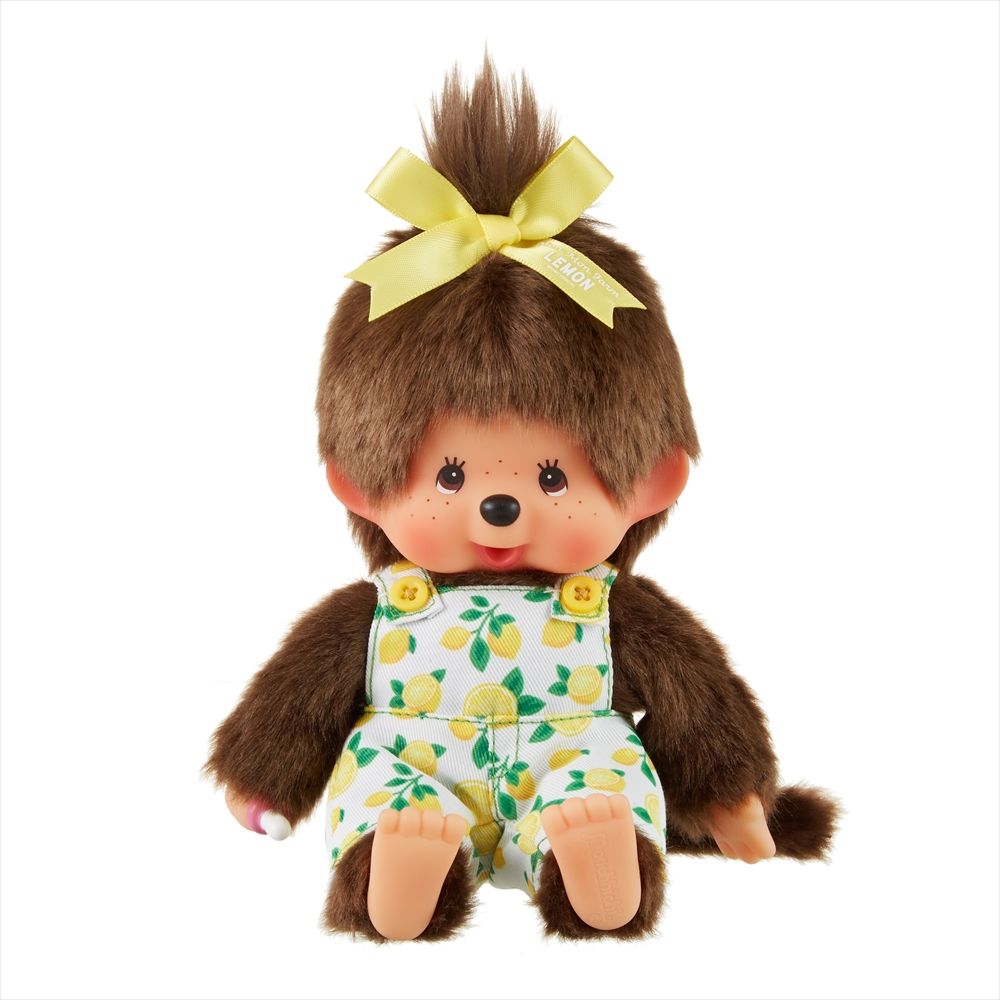 Mon Mon Farm 檸檬 Monchhichi S 女子 | モンモンファーム レモン モンチッチ S 女の子 | 動漫產品 | 布公仔 ...
