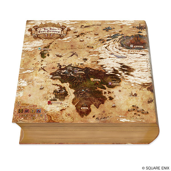 Final Fantasy XIV Book Storage Box 世界地圖 | ファイナルファンタジーXIV ブックストレージボックス ...