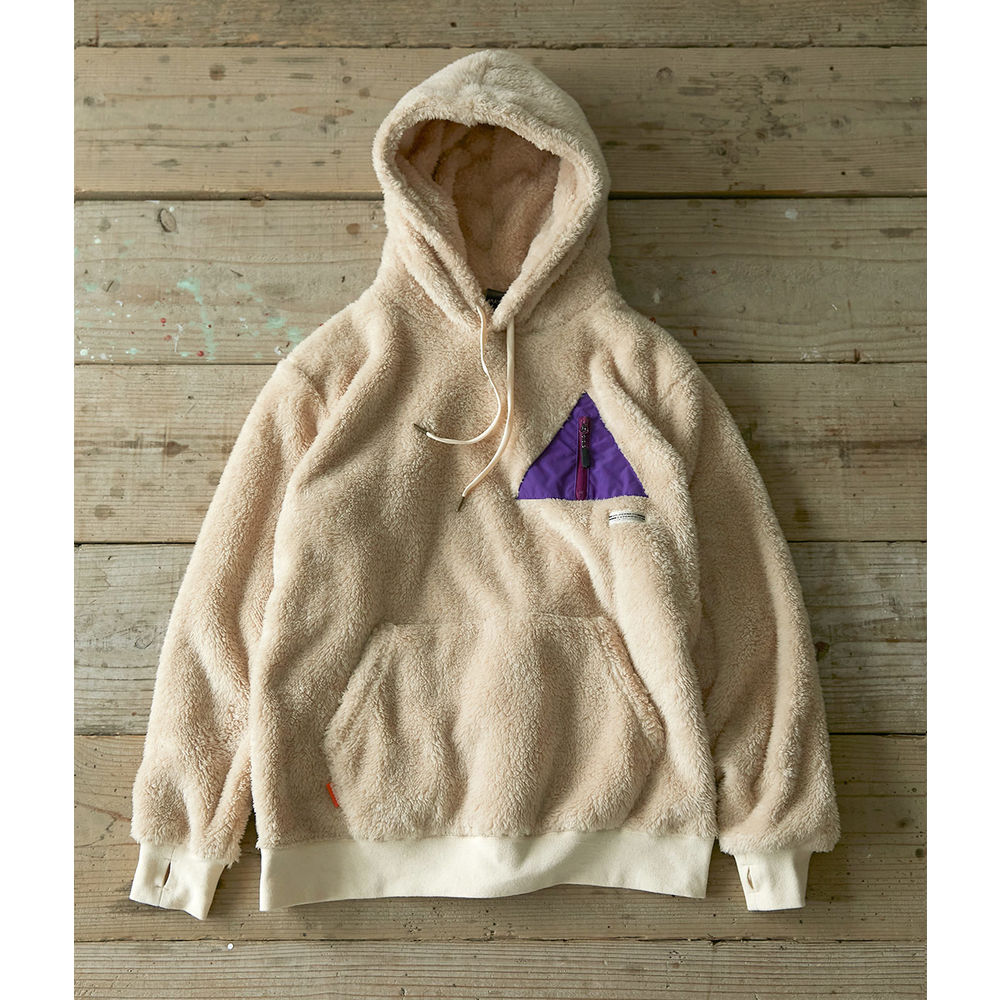 搖曳露營 WILDERNESS EXPERIENCE合作 Tent Pocket Boa 外套 XL 米色 | ゆるキャン ...