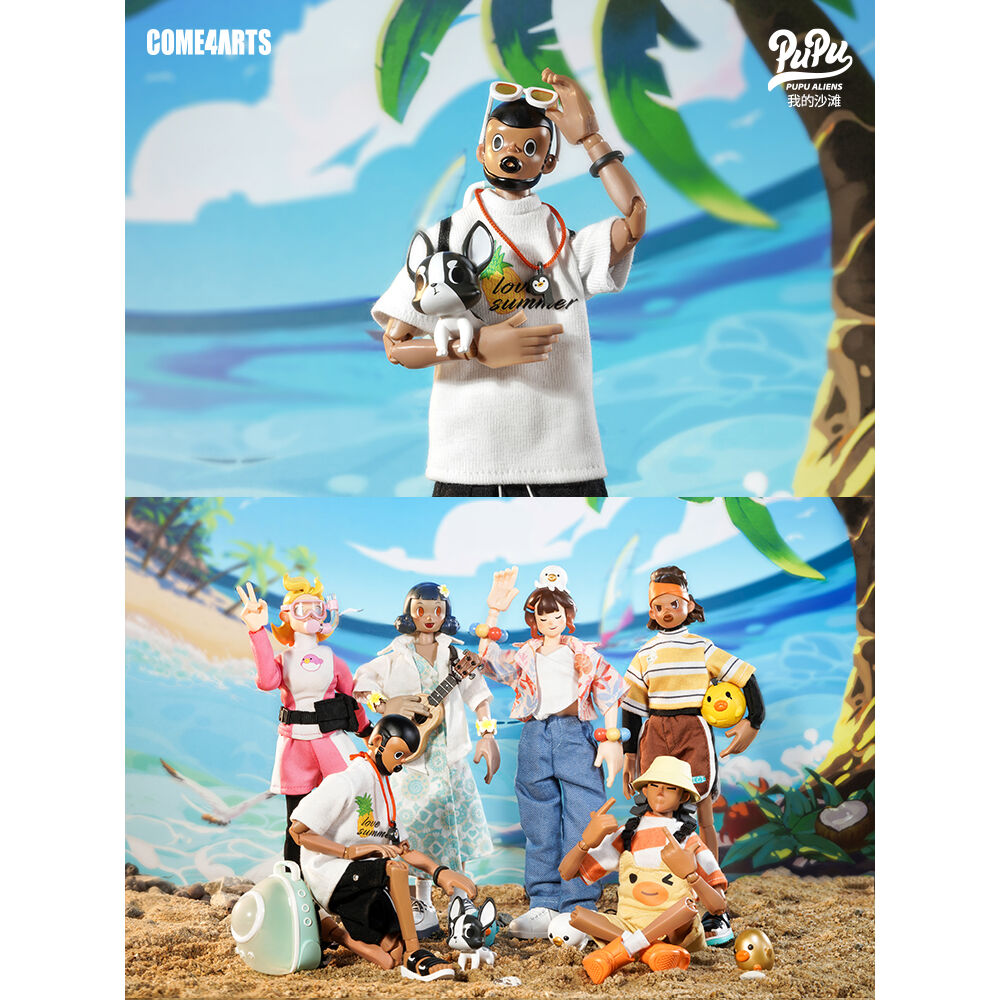 PUPU × COME4ARTS My Beach OO 1/9 Scale 可動 Figure | PUPU × COME4ARTS マイ ...