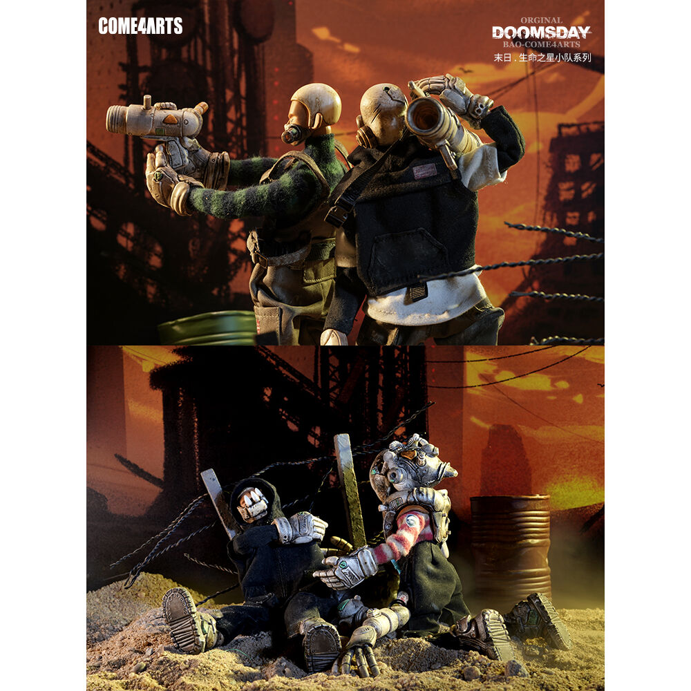 COME4ARTS 終末世界系列 Green 1/9 Scale 可動 Figure | COME4ARTS 終末世界シリーズ グリーン 1/ ...