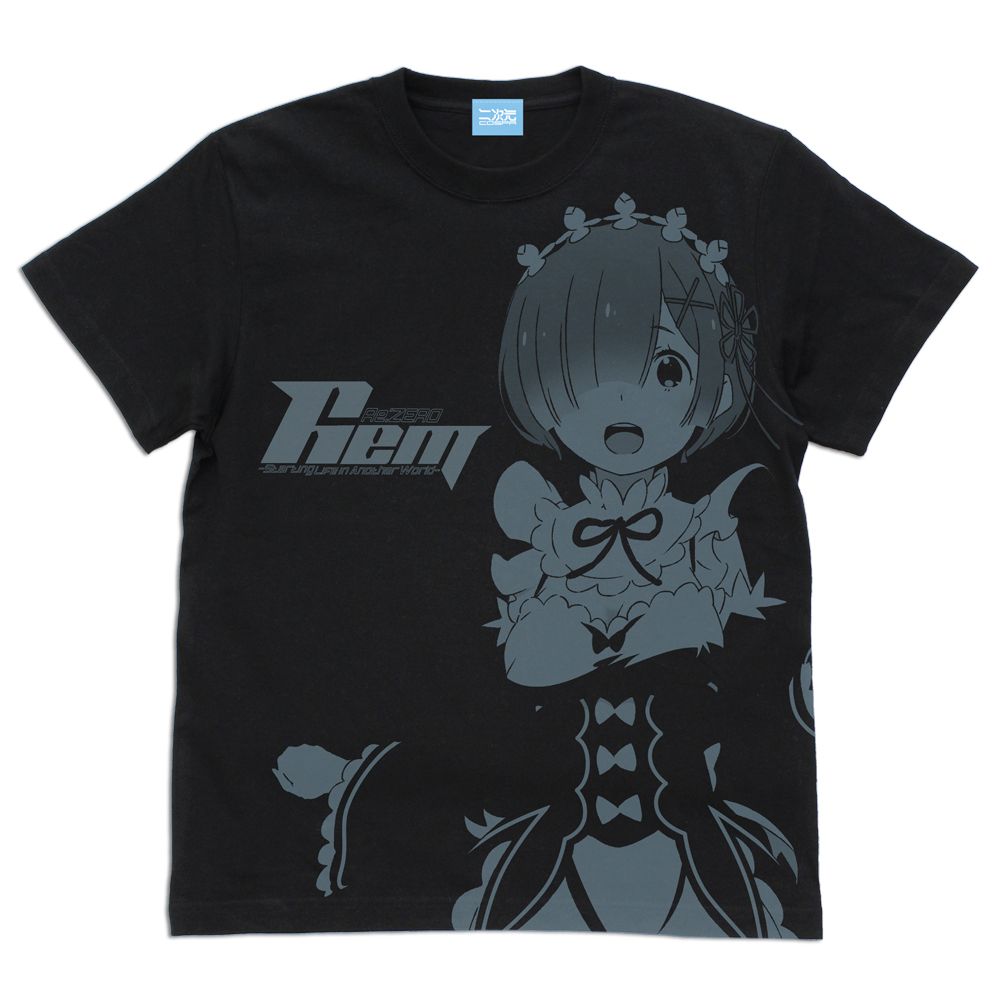 Re:從零開始的異世界生活 雷姆 全印刷T恤 | レム オールプリントTシャツ | COSPA | T恤 / 衛衣 | 4549970250566