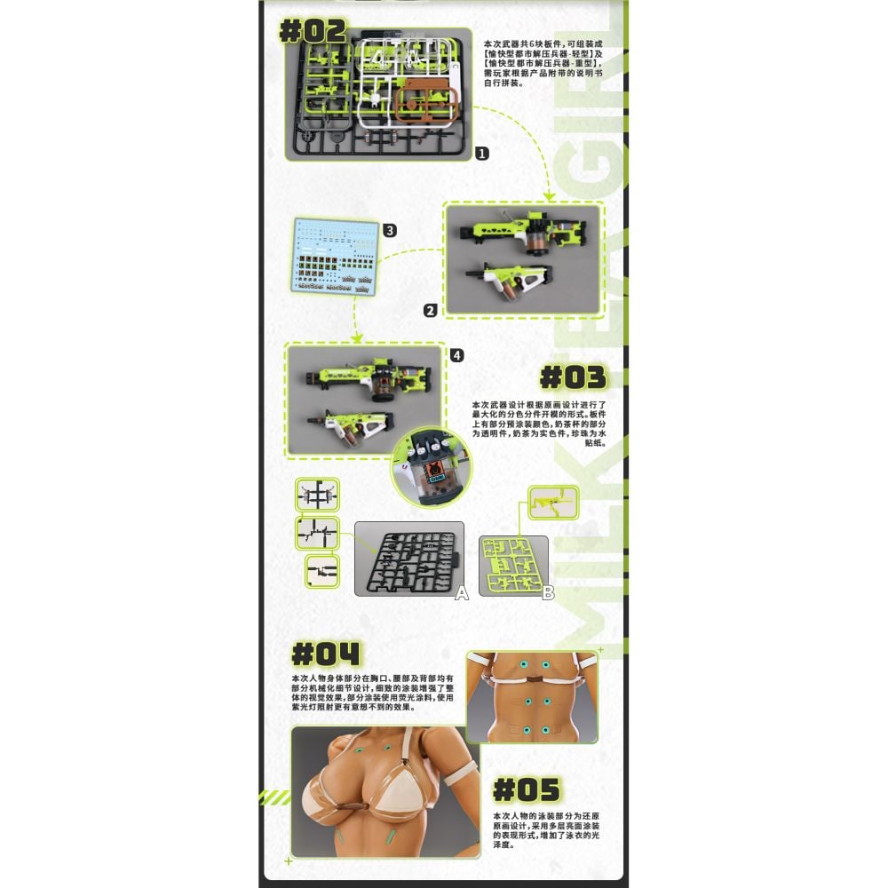 SNAIL SHELL(蝸之殼) MILK TEA GIRL MILK・T 1/12 Scale 可動 Figure | SNAIL ...