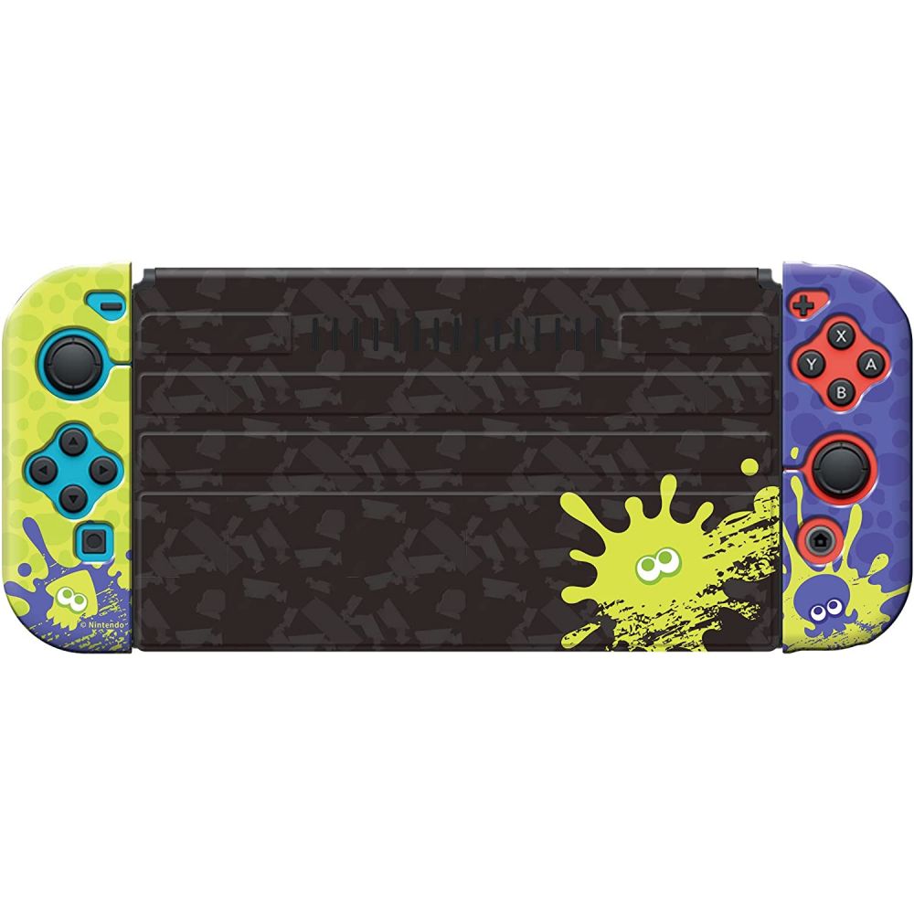 掀蓋式機面 [Splatoon 3 圖案B] | きせかえカバーTPUセット COLLECTION for NintendoSwitch ...