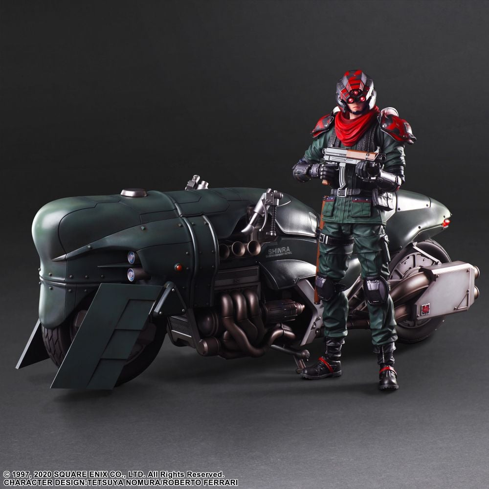 Final Fantasy Vii Remake Play Arts改 上級 Bike 警備兵and Bike Set ファイナルファンタジー