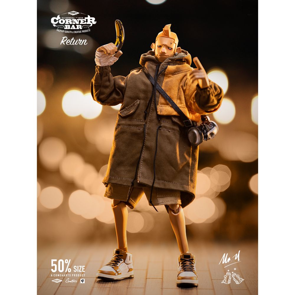COME4ARTS 街角酒吧系列 Mr. Y 1/9 Scale 可動 Figure | COME4ARTS 街角のバーシリーズ ミスターY ...