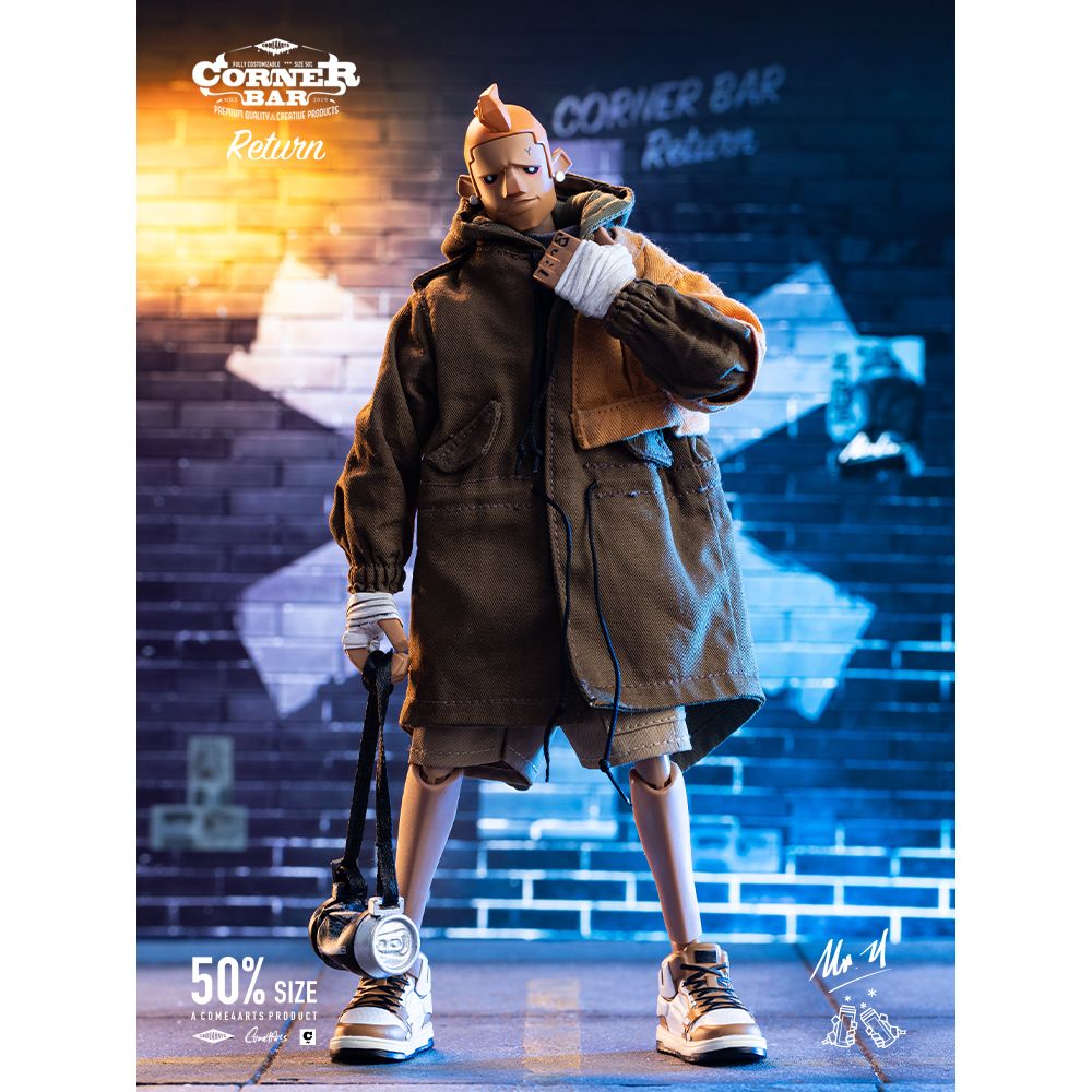 COME4ARTS 街角酒吧系列 Mr. Y 1/9 Scale 可動 Figure | COME4ARTS 街角のバーシリーズ ミスターY ...