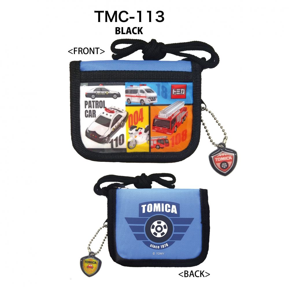 TOMICA RF銀包(緊急車輛柄) Black TMC-113-BK | トミカ RFウォレット(緊急車両柄) ブラック TMC-113-BK | 動漫產品 | 潮流服飾 ...