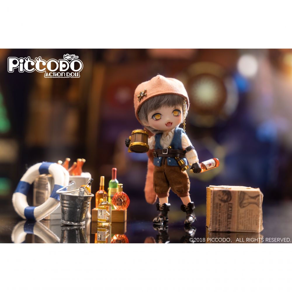 PICCODO ACTION DOLL BODY8 PLUS用海賊風小道具 Set 航海士Ver. | PICCODO ACTION DOLL BODY8 PLUS用海賊風小道具セット 航海士 ...