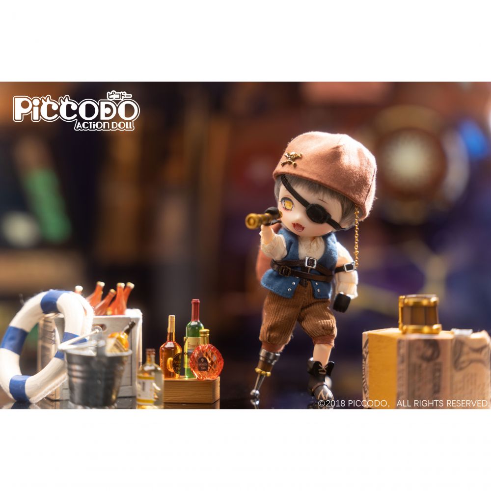 PICCODO ACTION DOLL BODY8 PLUS用海賊風小道具 Set 航海士Ver. | PICCODO ACTION DOLL BODY8 PLUS用海賊風小道具セット 航海士 ...