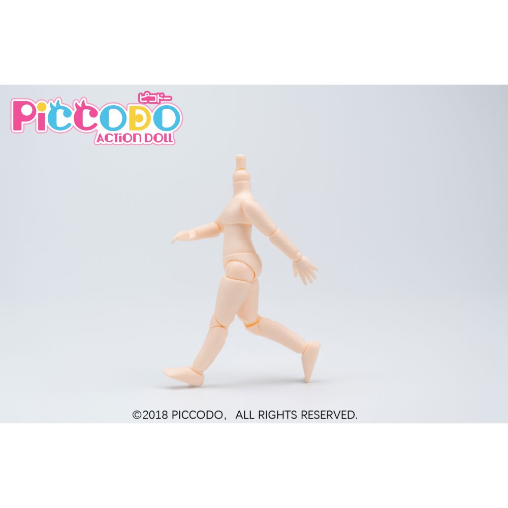 PICCODO 系列 BODY8 PLUS Deformed Doll Body PIC-D003D Doll White | PICCODOシリーズ BODY8 PLUS デフォルメドール ...