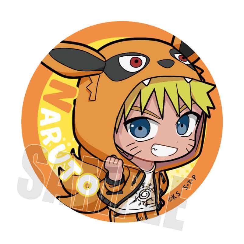 交換襟章( Deformed ) 火影忍者疾風傳 吉祥物服裝睡衣Ver. (1盒7件) | トレーディング缶バッジ(デフォルメ) NARUTO ...