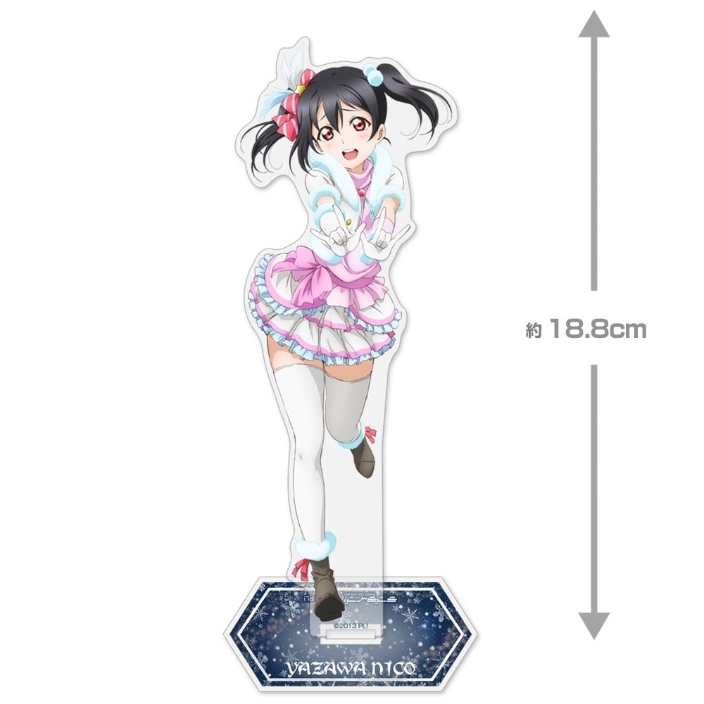 矢澤 妮歌 亞加力膠台座(大) Snow halation Ver. | 矢澤 にこ アクリルスタンド(大) Snow halation Ver. | COSPA | 公仔 / 立牌 ...