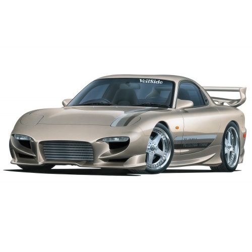 The Tuned Car No.77 1/24 VeilSide Combat Model FD3S RX-7 '99 (萬事得) | ザ・チューンドカー No.77 1/24 ...