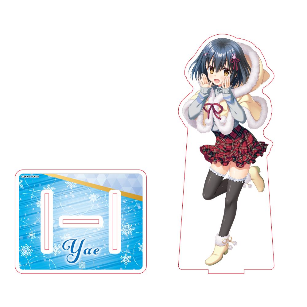 AMBITIOUS MISSION 原畫 大亞加力膠台座 石川彌榮 冬Ver. | AMBITIOUS MISSION 描き下ろし おっきい ...