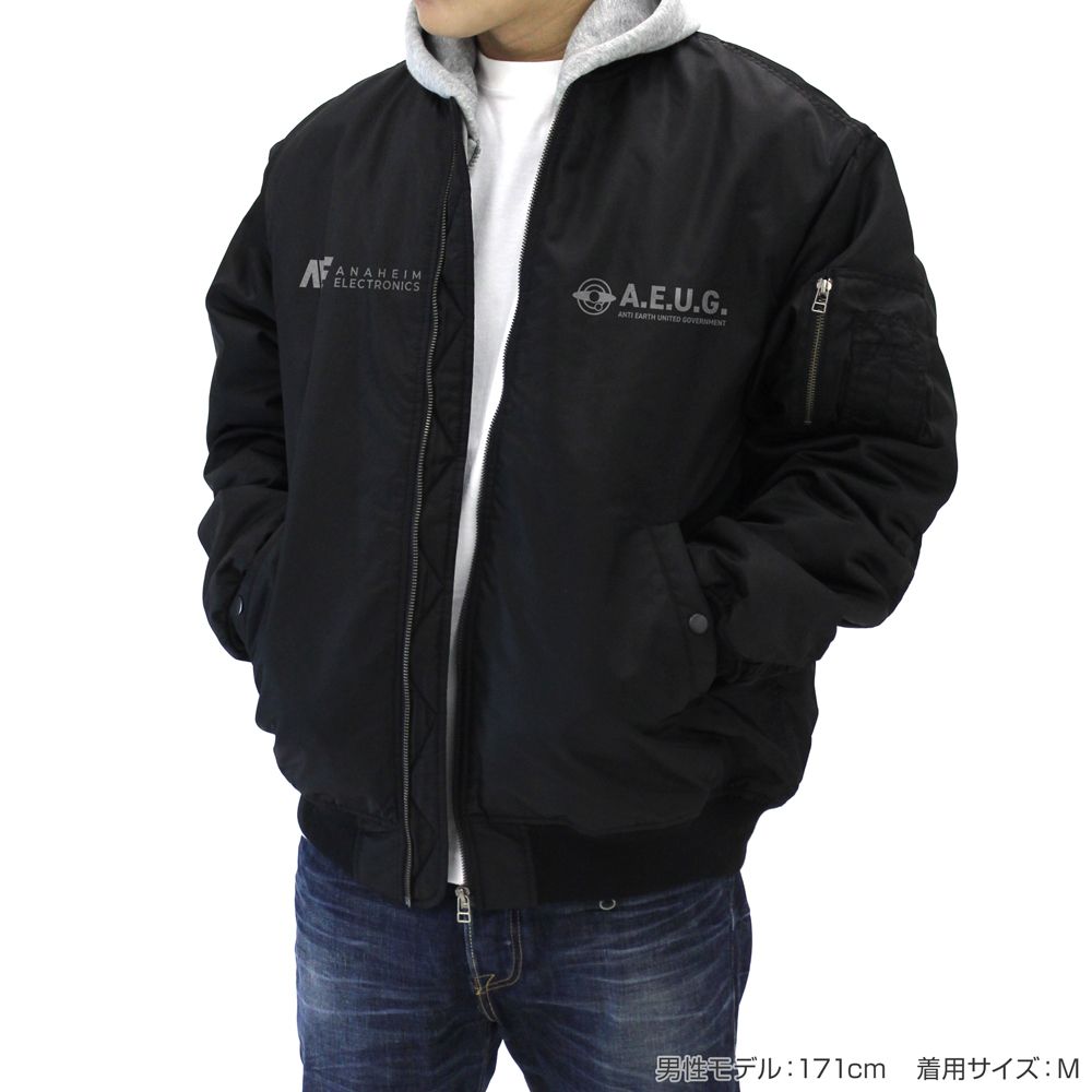 機動戰士Z高達 原畫 Wave Rider MA-1外套 | 描き下ろし ウェイブライダー MA-1ジャケット | COSPA | 外套 | 4549970311670