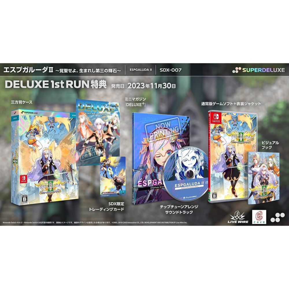 Espgaluda 聖戰之翼2 | エスプガルーダ2 ～覚聖せよ。生まれし第三の輝石～ | 遊戲 | Nintendo Switch ...