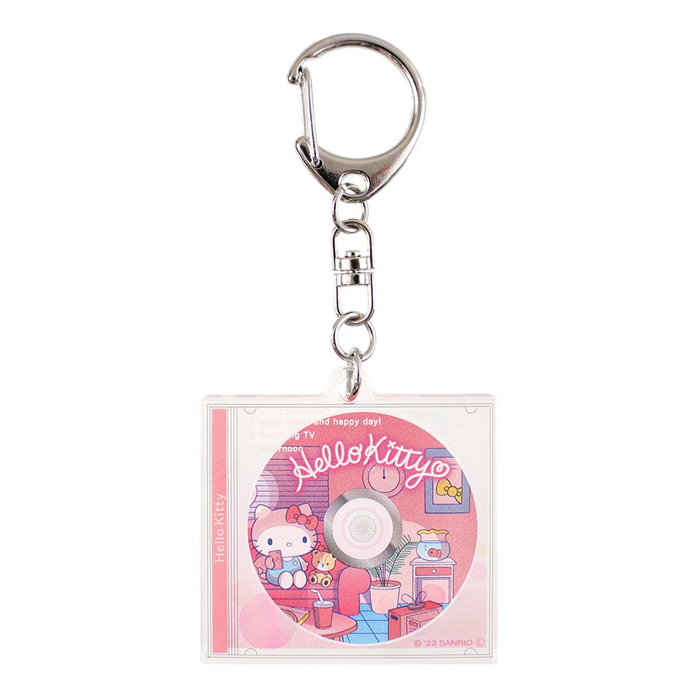 Sanrio 角色 Secret CD Case 風匙扣 (1盒8件) | サンリオキャラクターズ Secret CDケース風キーホルダー ...