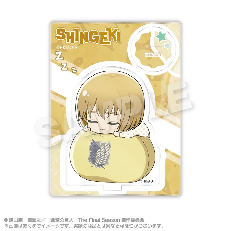 進擊之巨人 Fuwamin 亞加力膠吉祥物 阿爾敏·亞魯雷特 | 進撃の巨人 ふわみんアクリルマスコット アルミン・アルレルト | 動漫產品 ...