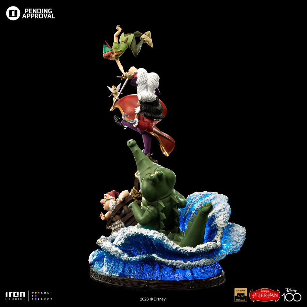 『小飛俠 Peter Pan 』【 Iron ・ Studio ・雕像】「 Deluxe ・ Art Scale 」1/10 Scale 小飛 ...