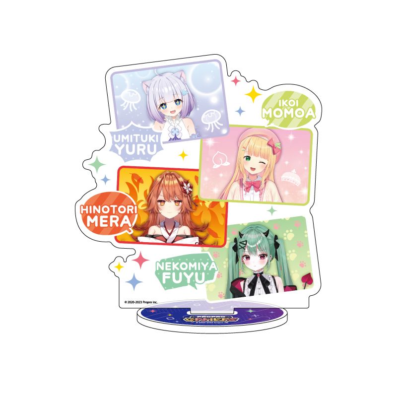 角色亞加力膠 Figure Pro Pro 02 Pro Pro Gamers (公式插圖) | キャラアクリルフィギュア プロプロ 02 ...