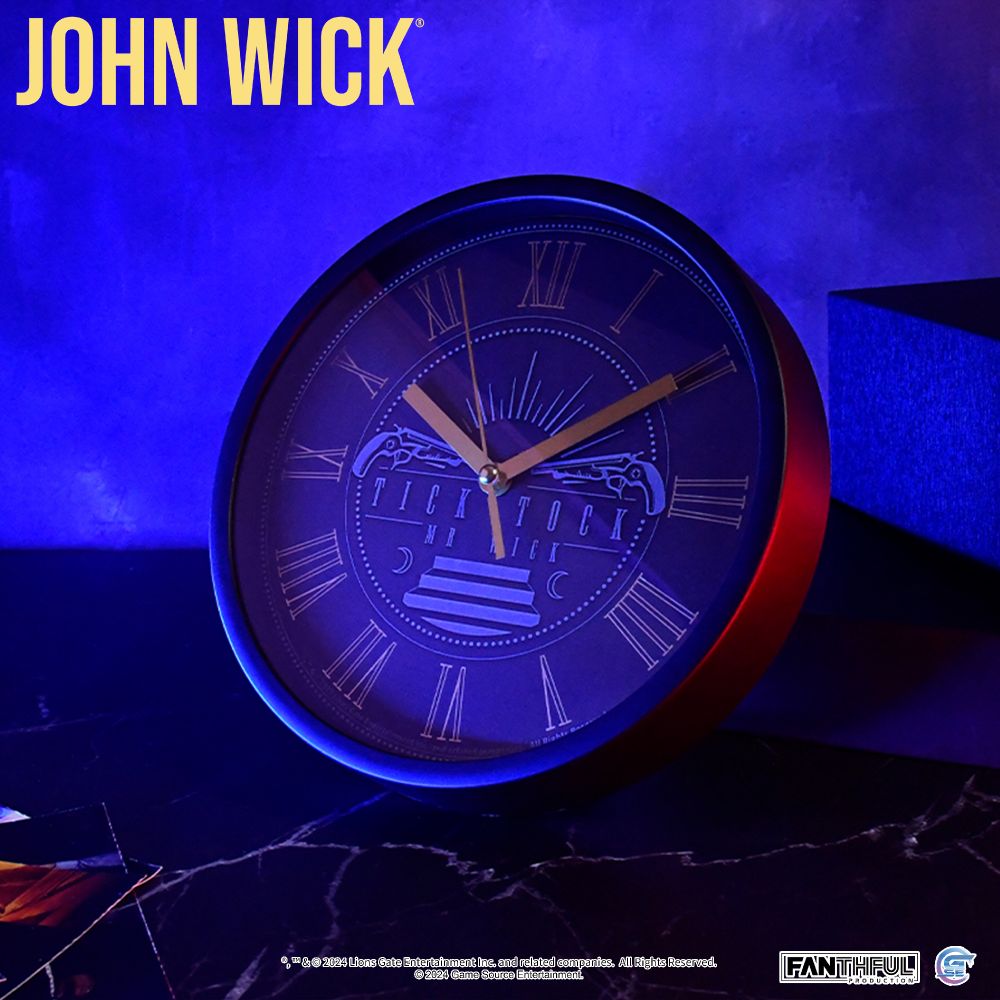 時鐘 (殺神 John Wick) | 遊戲 | 動漫產品 | 生活精品 | 周邊精品 | 6972561618311