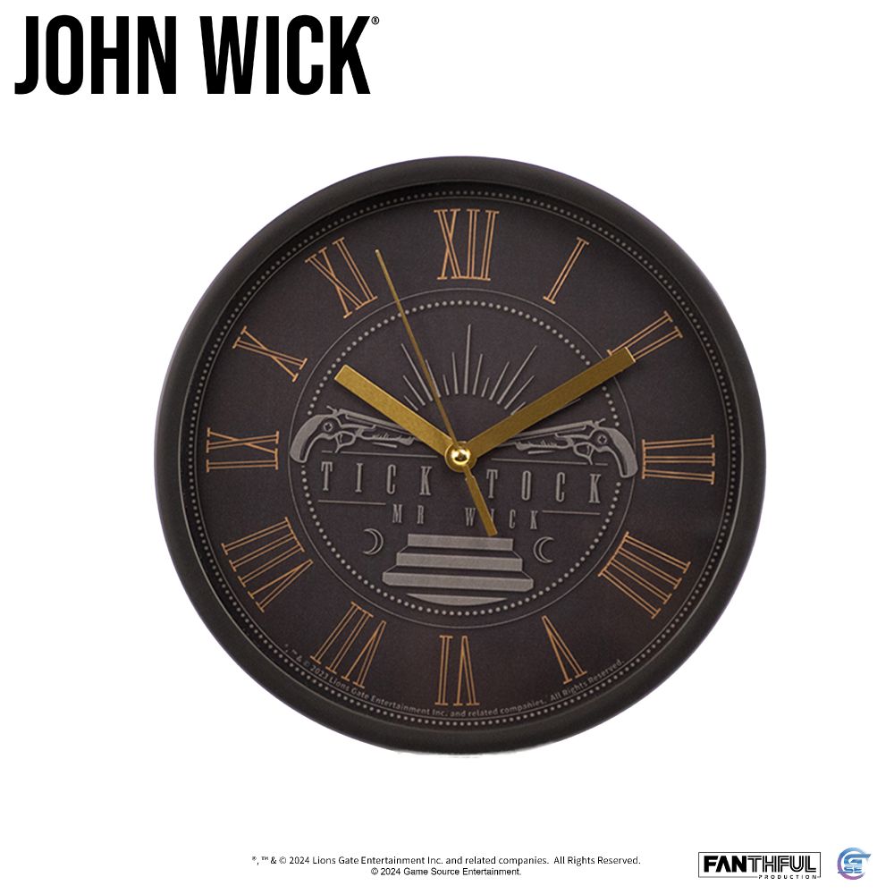 時鐘 (殺神 John Wick) | 遊戲 | 動漫產品 | 生活精品 | 周邊精品 | 6972561618311