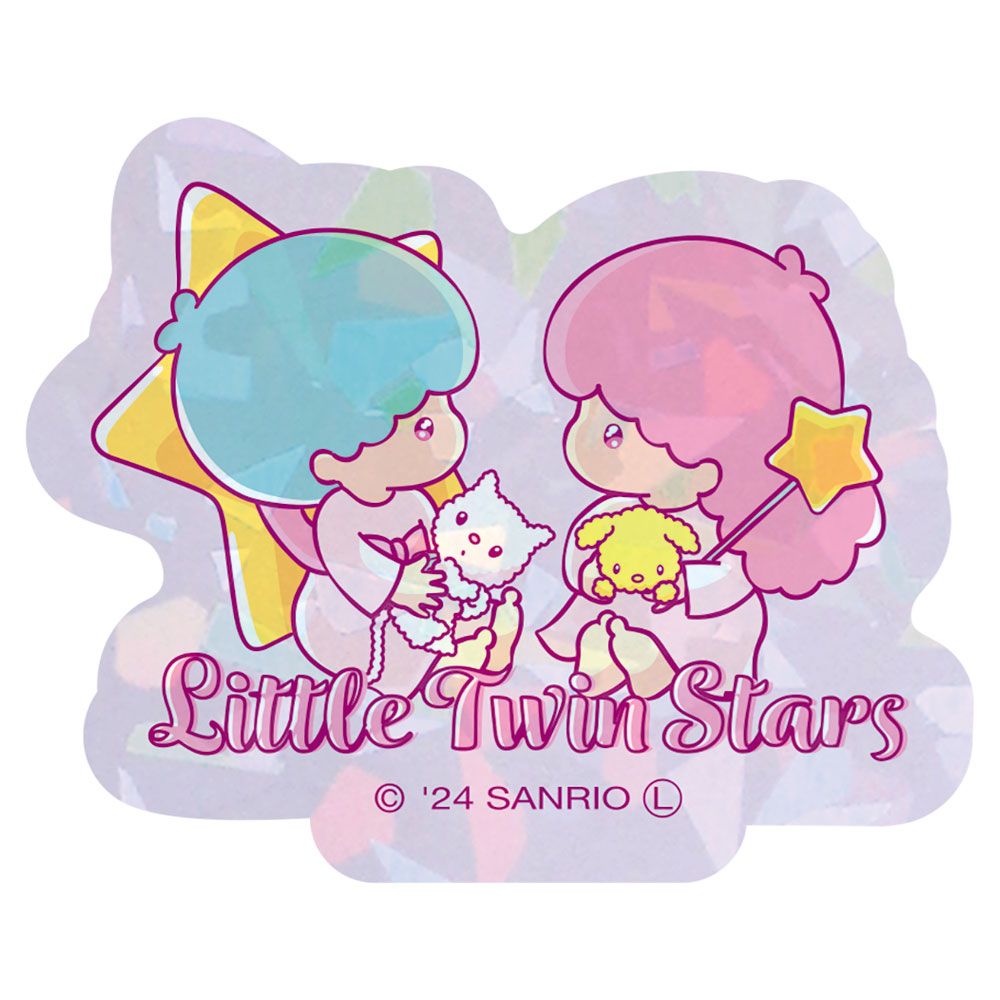 Sanrio 角色 交換全息影像透明貼紙 Amaenbo Namida (1盒16件) | サンリオキャラクターズ トレーディングホログラム ...