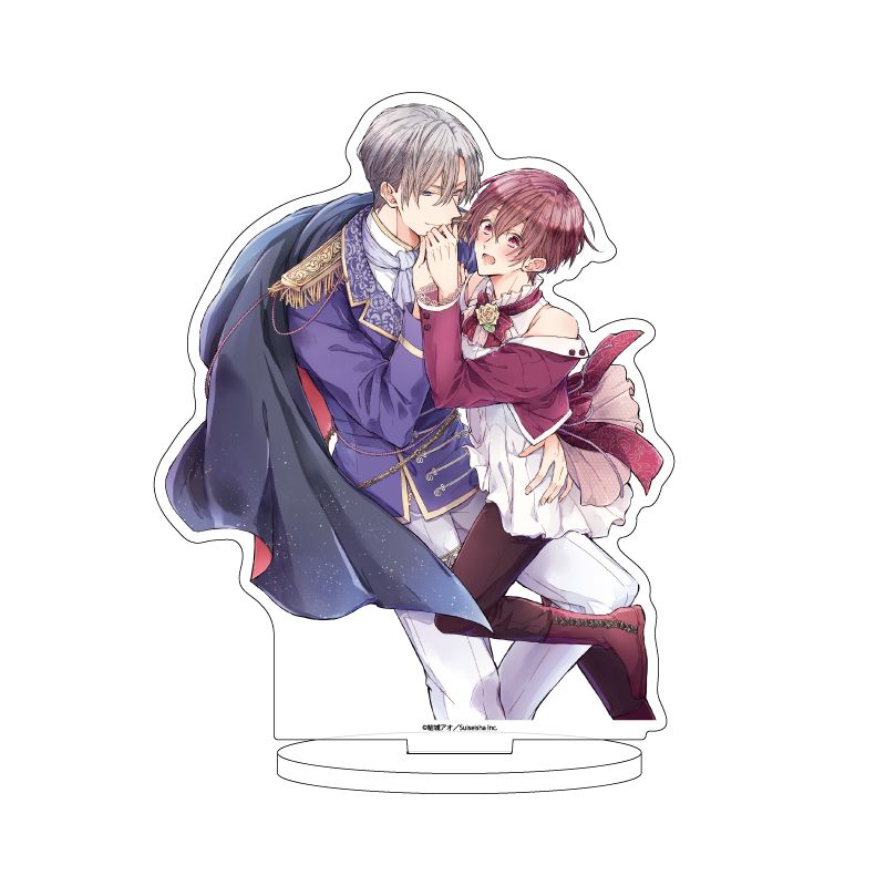 亞加力膠台座 明明只是個煙霧彈配角，卻得到完美王子的寵愛。 01 Alec & Loneal (公式插圖) | アクリルスタンド 当て馬キャラ ...