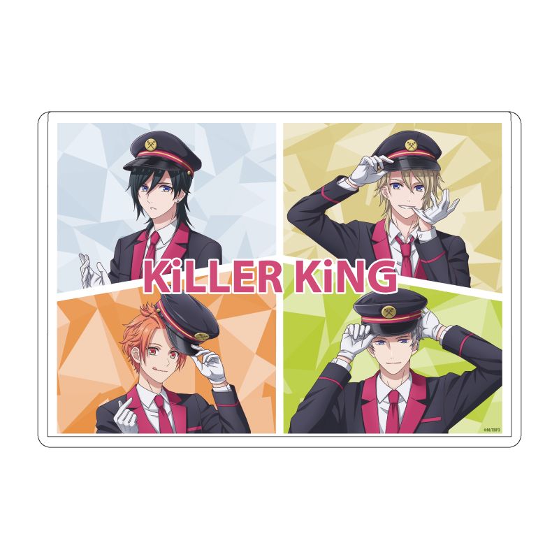 角色透明 Case B-PROJECT 〜熱烈＊Love Call 08 駅員Ver. KiLLER KiNG(原畫插圖) | キャラクリア ...