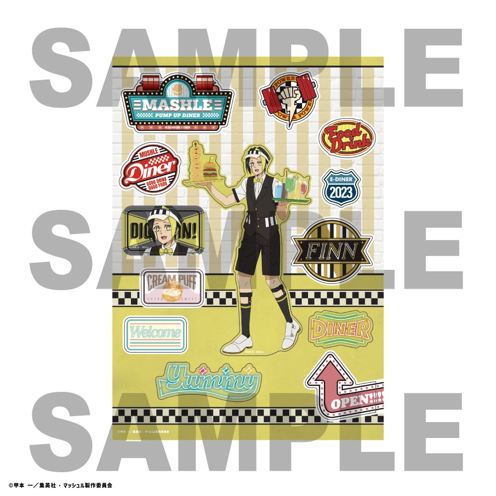 肌肉魔法使-MASHLE- Die-cut 貼紙 芬·艾姆茲 | マッシュル-MASHLE- ダイカットステッカー フィン・エイムズ | 動漫 ...