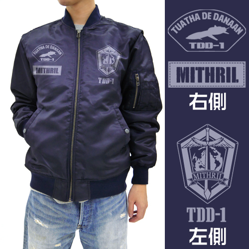 驚爆危機 !(原作) TDD-1 MA-1 外套 | フルメタル・パニック!(原作) TDD-1 MA-1ジャケット | COSPA | 外套 | 4531894657446