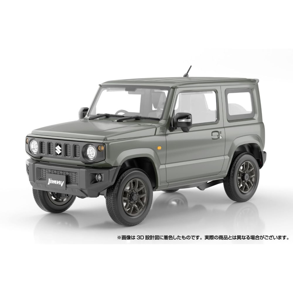 樂Pla Snap Car No. 03-JG JB64 Jimny 2018 Jungle Green | 楽プラ スナップカー No. 03-JG JB64 ジムニー 2018 ジャングル ...