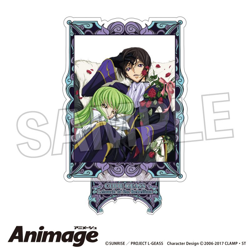 Code Geass 叛逆的魯魯修 Animage亞加力膠台座 C | コードギアス 反逆のルルーシュ Animageアクリルスタンド C | 動漫產品 | 插畫及色紙 | 4570155232329