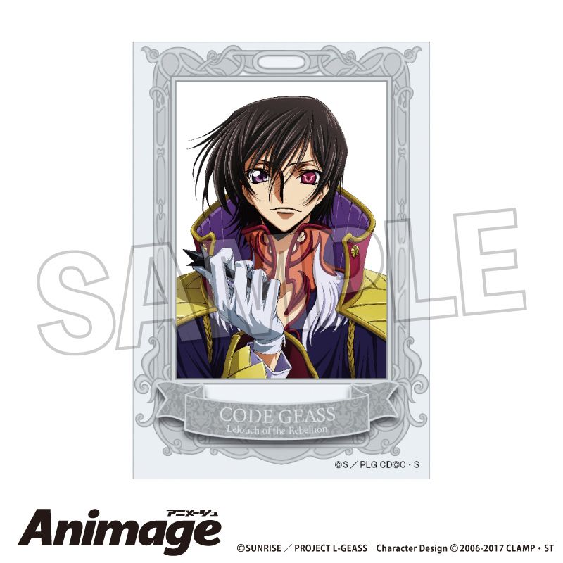 Code Geass 叛逆的魯魯修 Animage Stand Panel G | コードギアス 反逆のルルーシュ Animageスタパネ G | 動漫產品 | 插畫及色紙 ...