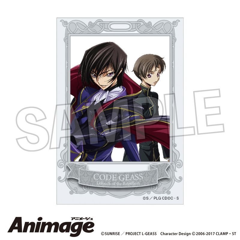 Code Geass 叛逆的魯魯修 Animage Stand Panel F | コードギアス 反逆のルルーシュ Animageスタパネ F | 動漫產品 | 插畫及色紙 ...