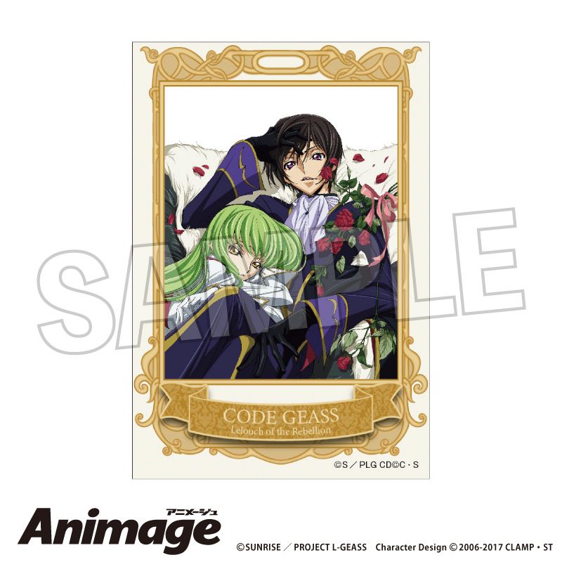 Code Geass 叛逆的魯魯修 Animage Stand Panel C | コードギアス 反逆のルルーシュ Animageスタパネ C | 動漫產品 | 插畫及色紙 ...