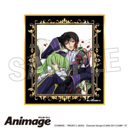 Code Geass 叛逆的魯魯修 Animage Giragira 色紙 C | コードギアス 反逆のルルーシュ Animageギラギラ色紙 C | 動漫產品 | 生活精品 ...