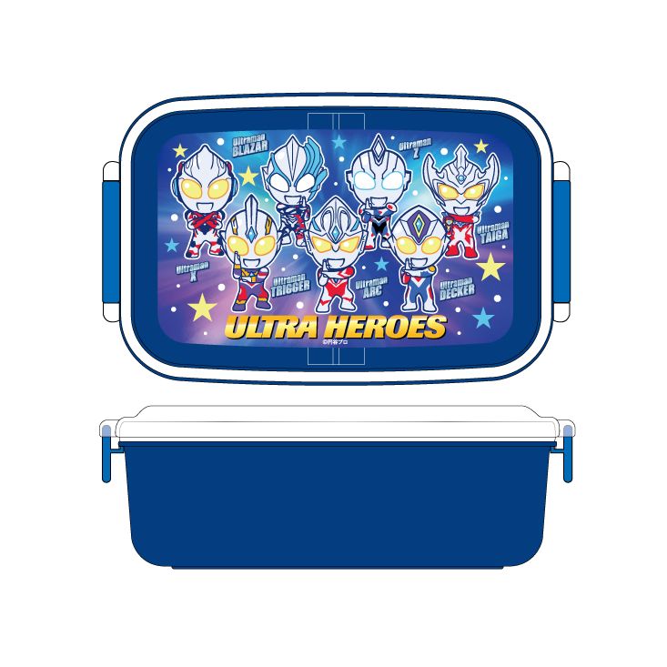ULTRAHEROES 飯盒 PL-1R(附隔板) | ULTRAHEROES ランチボックス PL-1R(仕切付) | 動漫產品 | 生活 ...