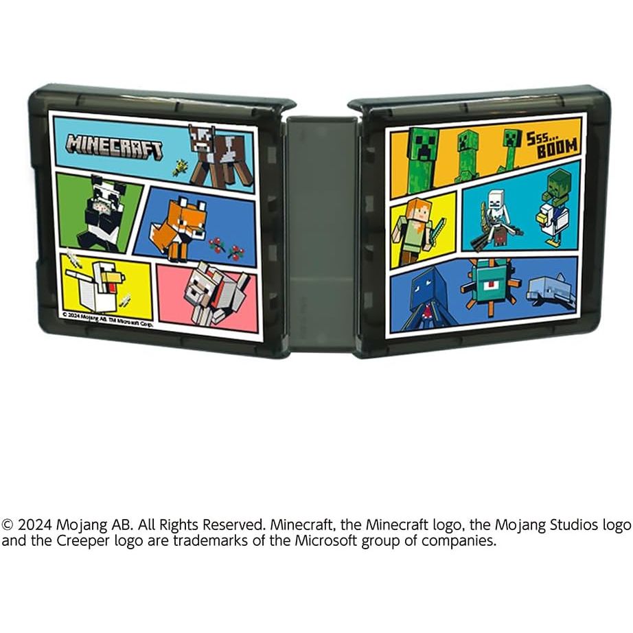 任天堂Switch Card Case 24 [Minecraft Comic Design] | Nintendo Switch専用カード ...