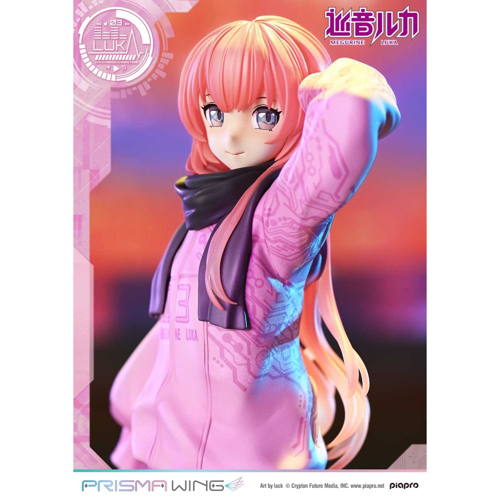 PRISMA WING Piapro Characters 巡音流歌 “Art by lack 1/7 Scale 完成品 Figure ...
