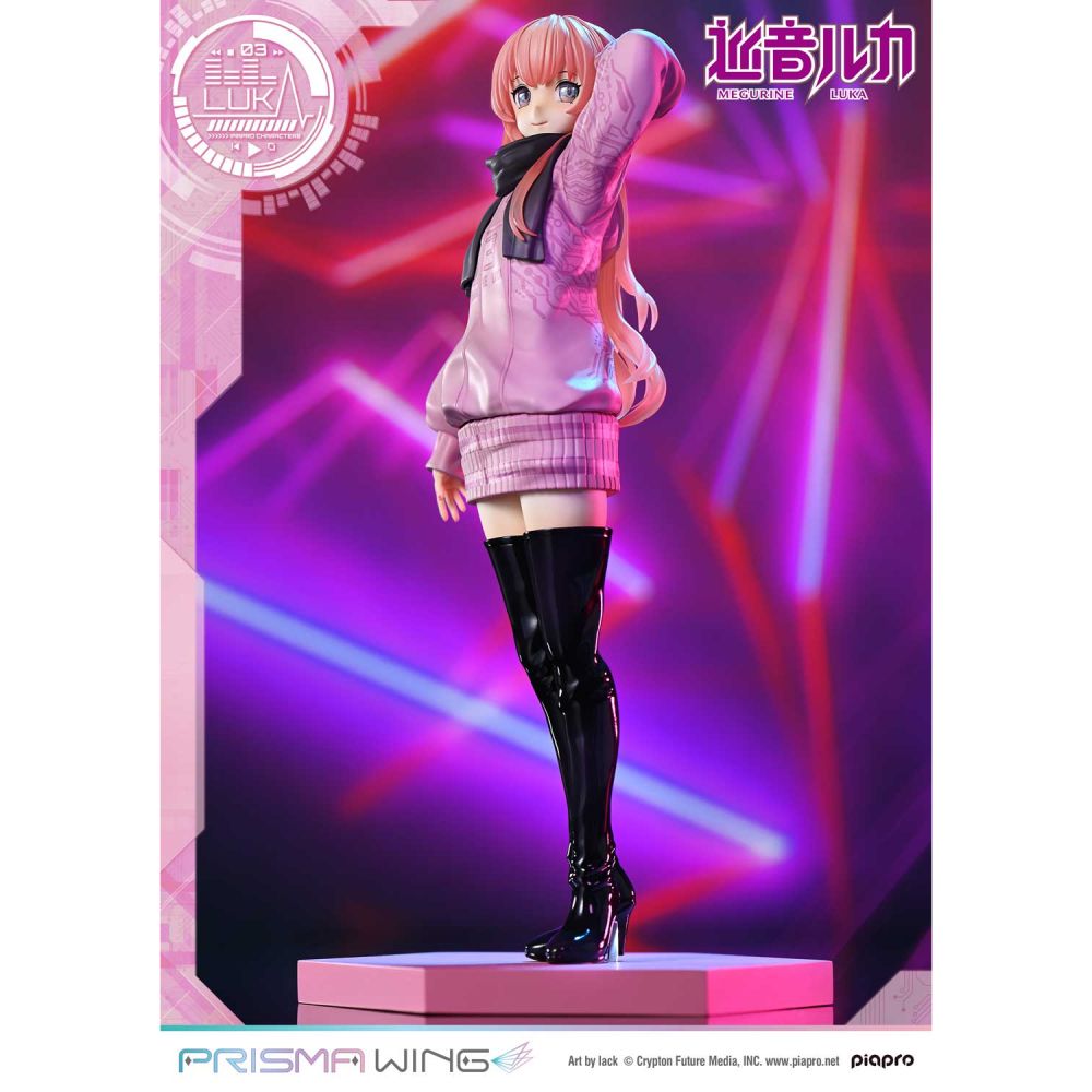 PRISMA WING Piapro Characters 巡音流歌 “Art by lack 1/7 Scale 完成品 Figure ...