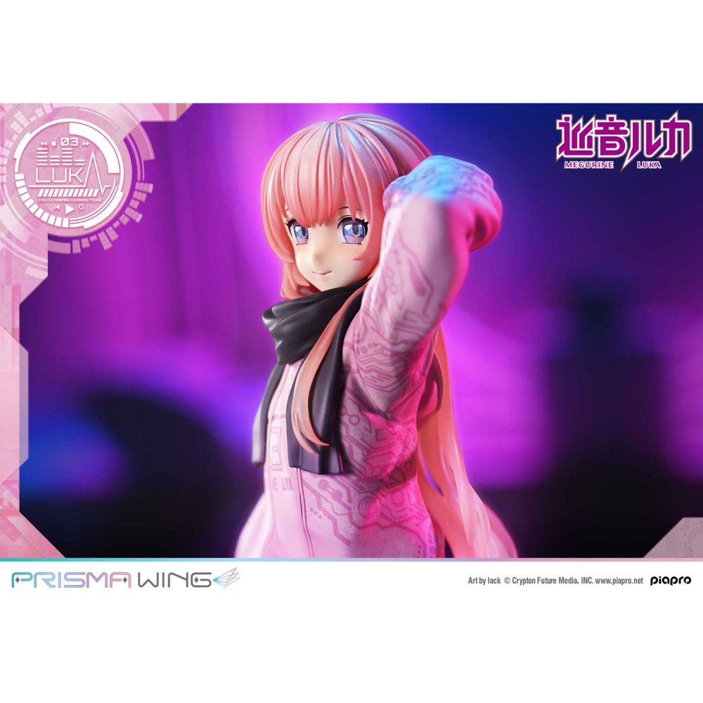 PRISMA WING Piapro Characters 巡音流歌 “Art by lack 1/7 Scale 完成品 Figure ...