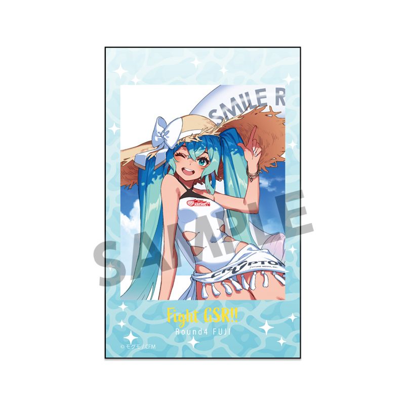 賽車初音 2024 Rd.4 FUJI Ver. 即影即有相片風貼紙 | レーシングミク 2024 Rd.4 FUJI Ver. インスタントフォト風ステッカー | 動漫產品 | 文具 ...