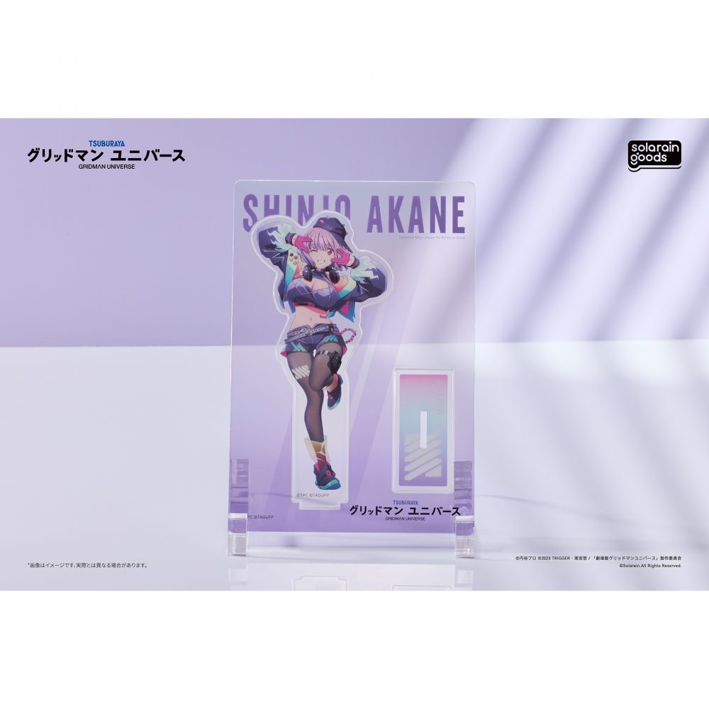 Gridman Universe Dreamy Divas Ver. 亞加力膠台座 新條茜 | グリッドマン ユニバース Dreamy ...