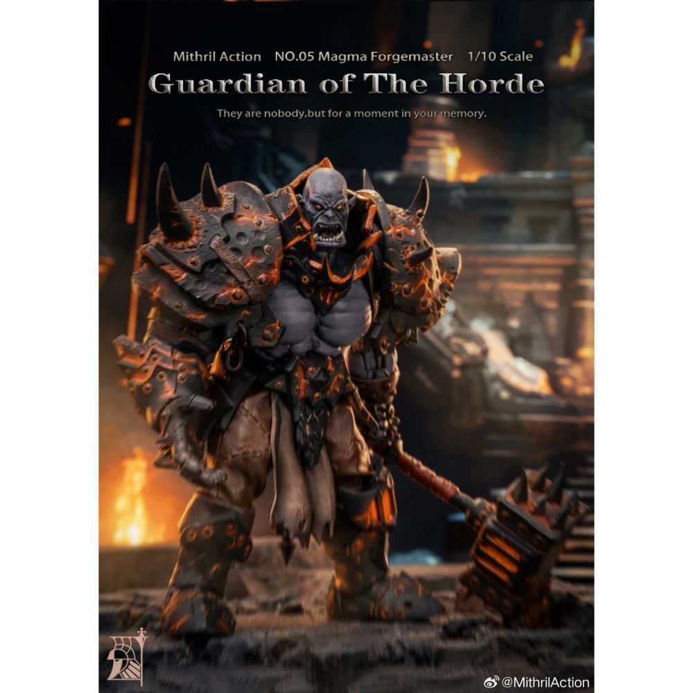 Mithril Action Guardian of The Horde NO.05 Magma Forgemaster 1/10 Scale ...