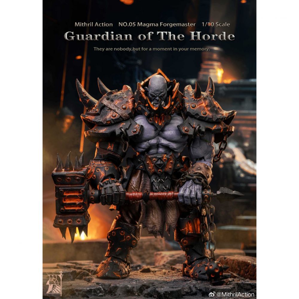 Mithril Action Guardian of The Horde NO.05 Magma Forgemaster 1/10 Scale ...