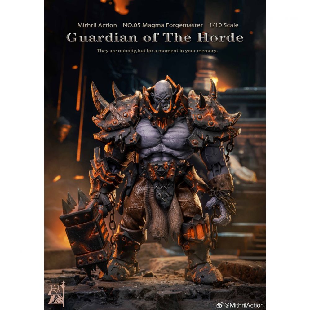 Mithril Action Guardian of The Horde NO.05 Magma Forgemaster 1/10 Scale ...