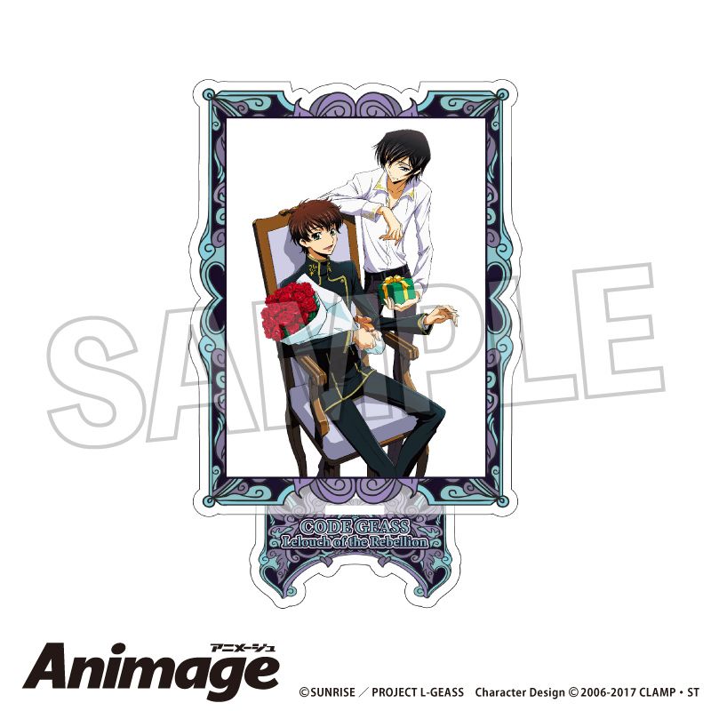 Code Geass 叛逆的魯魯修 Animage亞加力膠台座 Vol.2 E | コードギアス 反逆のルルーシュ Animageアクリルスタンド Vol.2 E | 動漫產品 | 插畫及色紙 ...